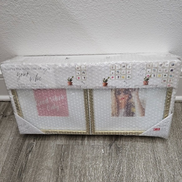 Accents | Picture Frames Gold 8x8 Matted To 4x4 6 And Art 3m Dual Lock ...